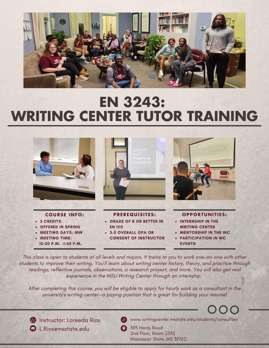 Become a Consultant | Writing Center